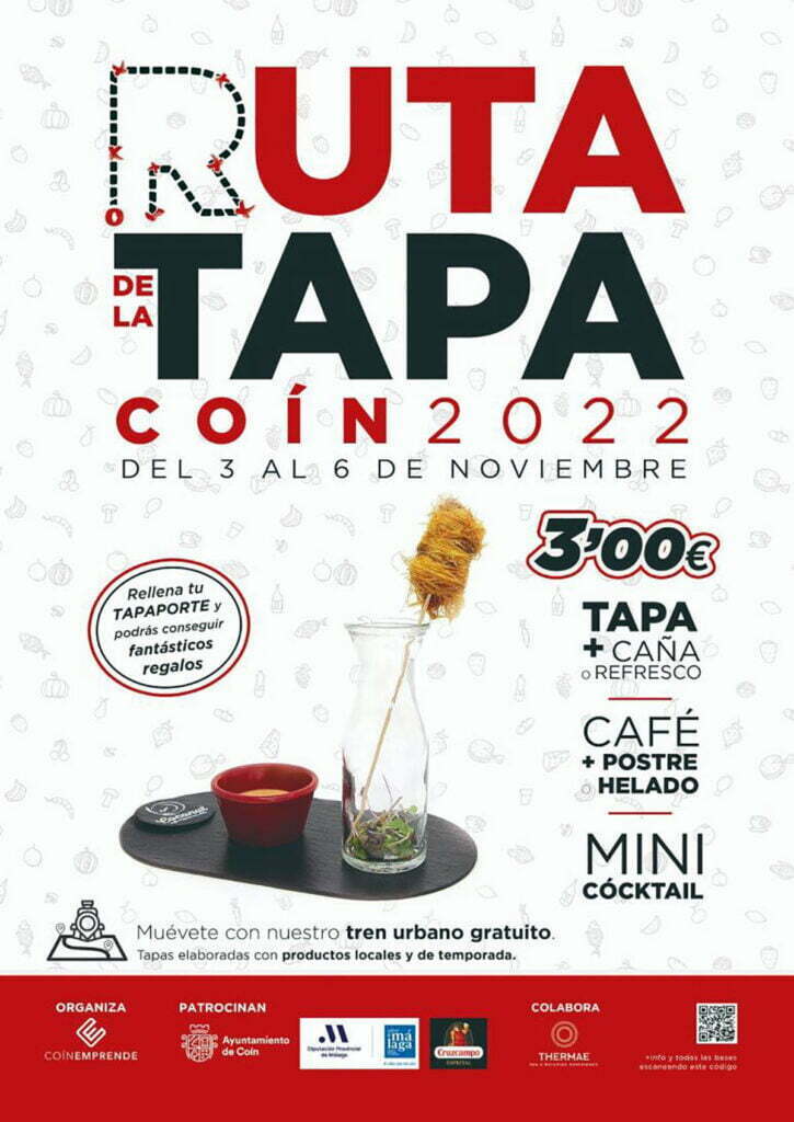 Ruta de la tapa Coín 2022, el producto KM 0 como estrella