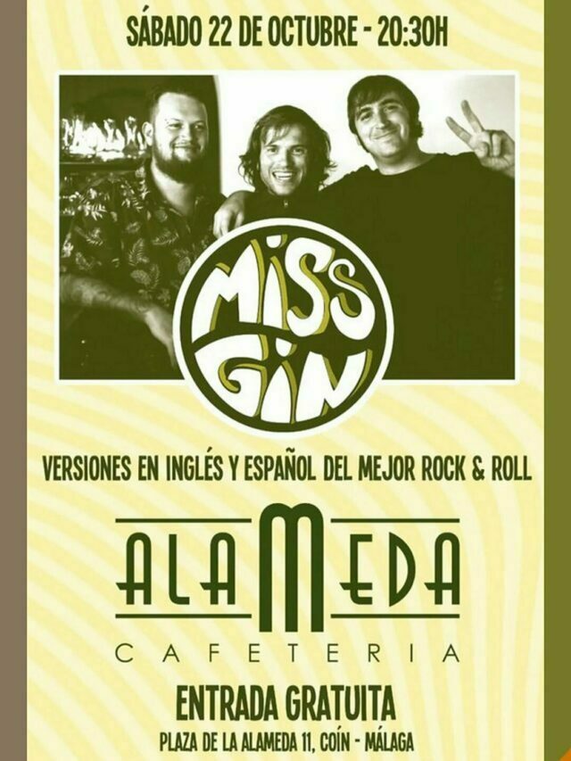 Miss Gin grupo de versiones en Coín - Valle del Guadalhorce información, noticias, cultura y eventos
