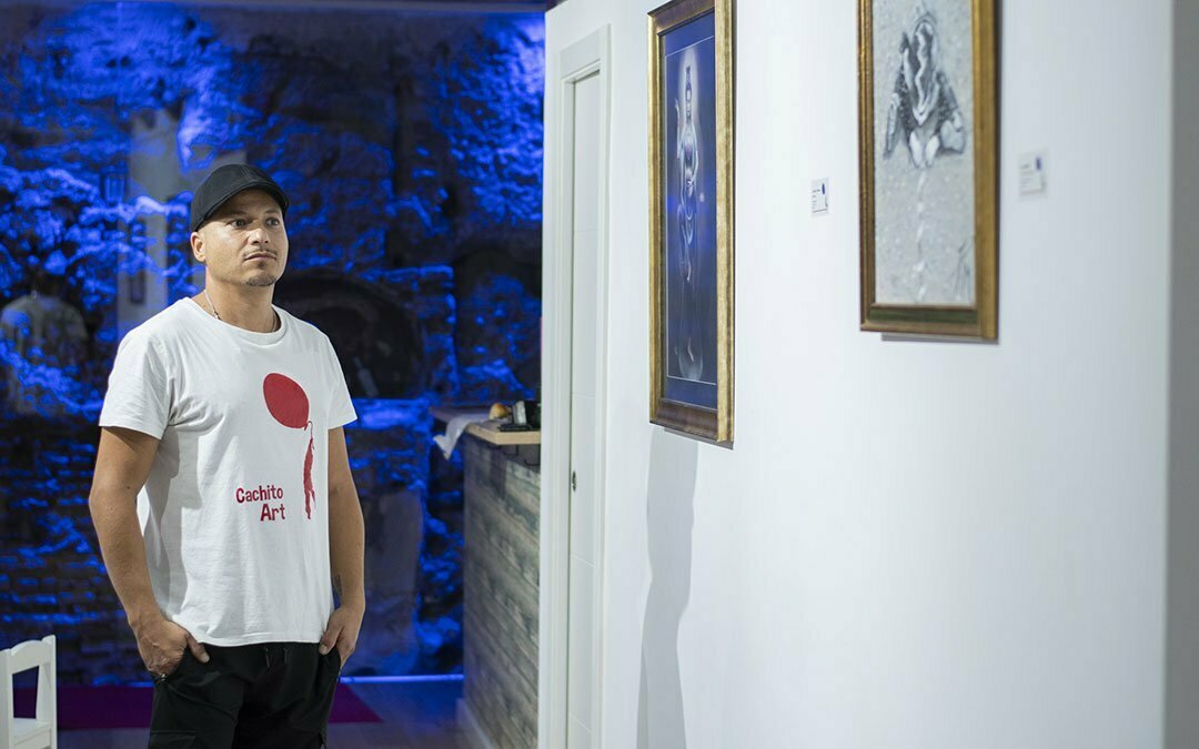 Tony Millán y Cachito Art la nueva galería de arte en Coín