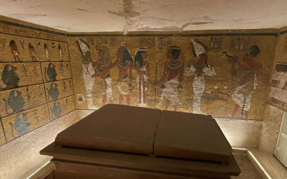 ¿cómo son las pirámides de Egipto por dentro? ️