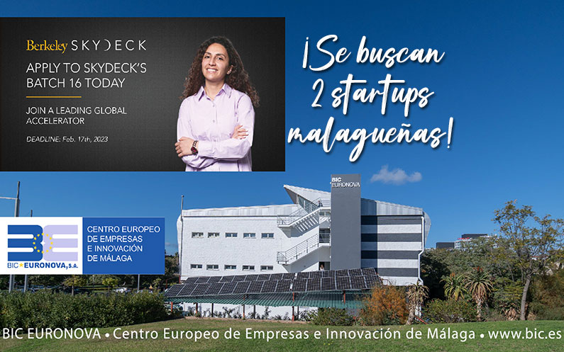 Programa de aceleración de Berkeley SkyDeck en Málaga