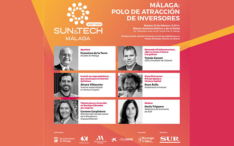 Sun&Tech Málaga, encuentro de inversores y startups