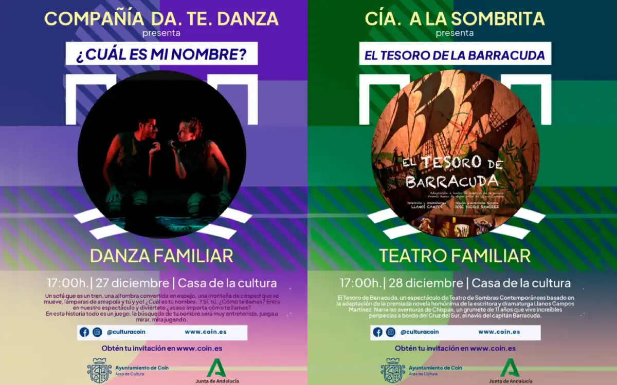 Teatro y Danza Familiar en Coín - Cultura Valle del Guadalhorce Teatro y Danza Familiar en Coín - Cultura Valle del Guadalhorce